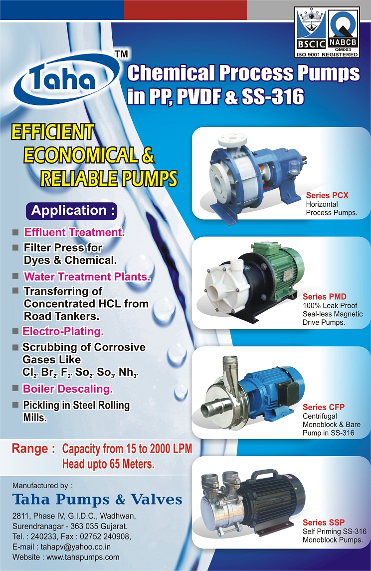 Taha Pumps & Valves - Dbohra